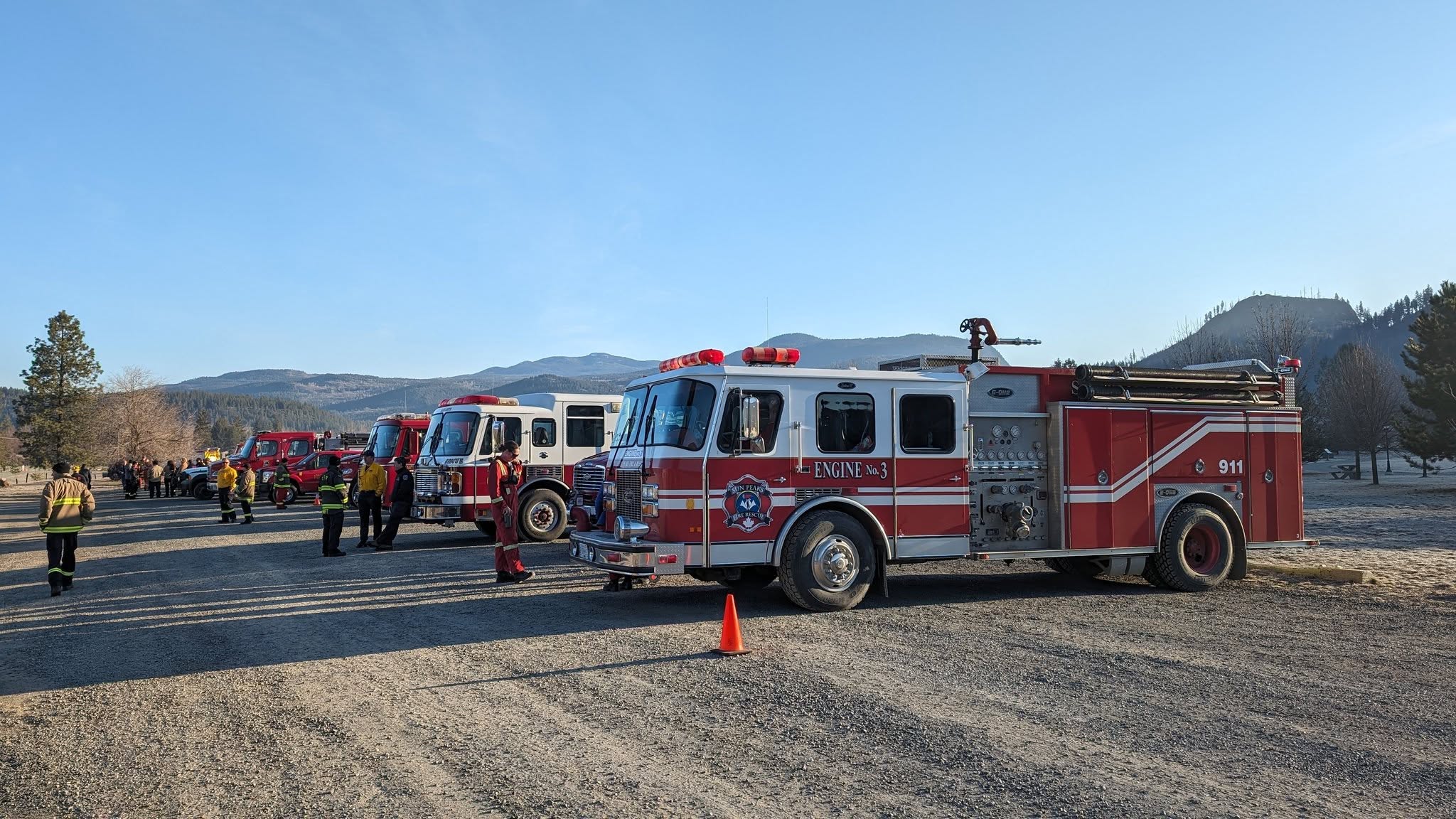 Sun Peaks Fire and Rescue respond to evening apartment fire in Sun Peaks